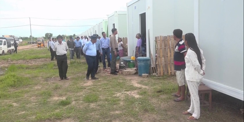 Temporary Accommodation: Relocation of staff affected by the earthquake | Myanmar International TV